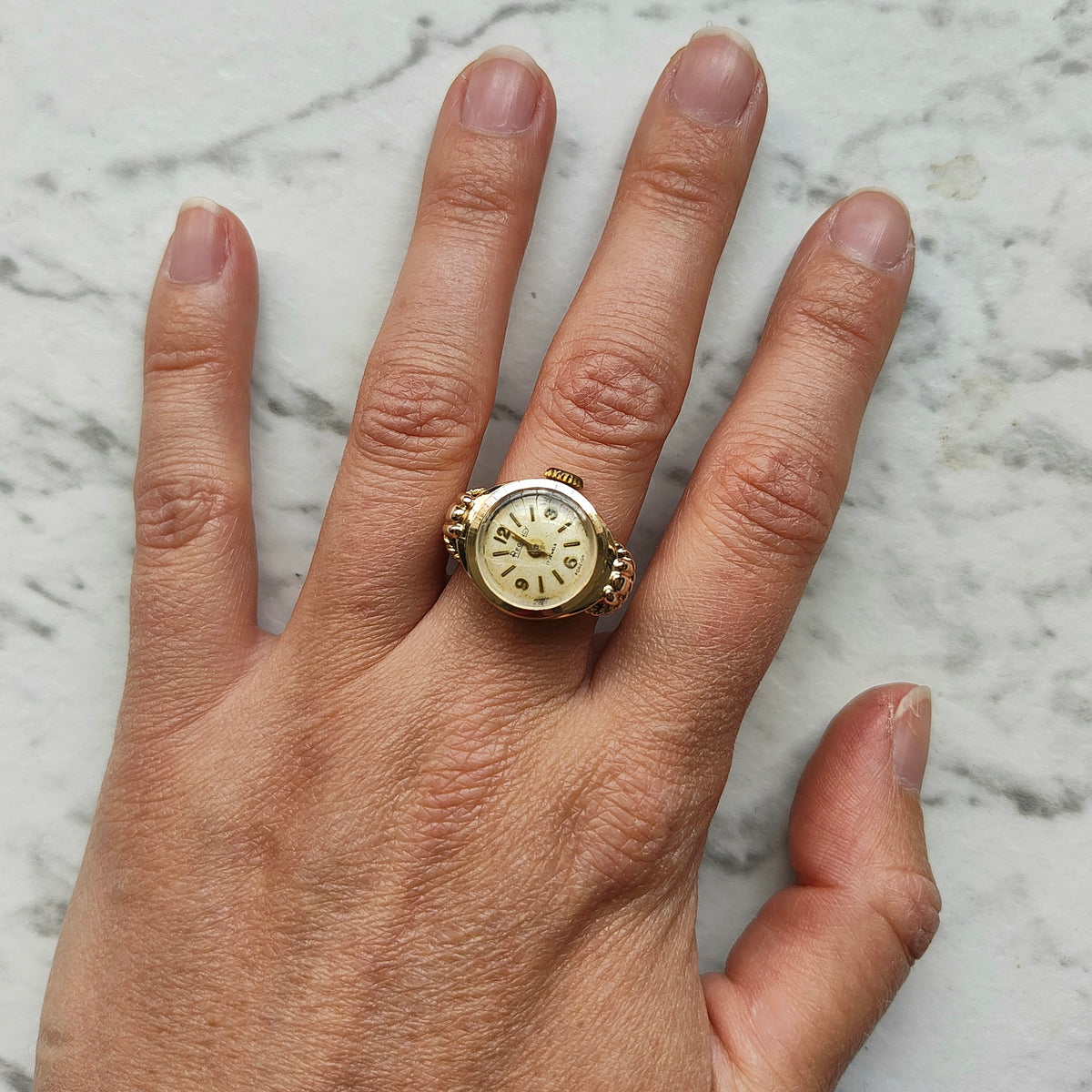 Vintage 9ct Gold Regency Ring Watch, Mechanical, Circa 1970's – Jeremy ...